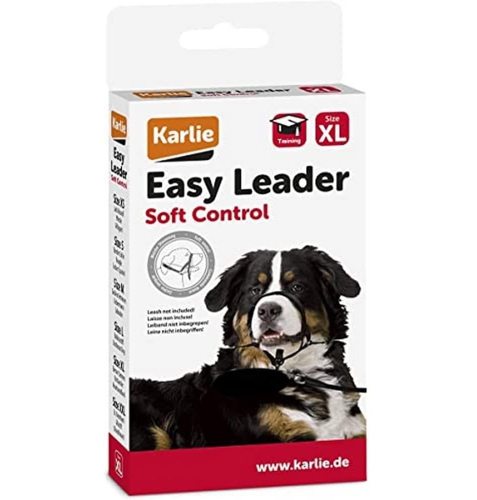 Easy Leader איזי לידר רתמת פנים נגד משיכות לכלבים