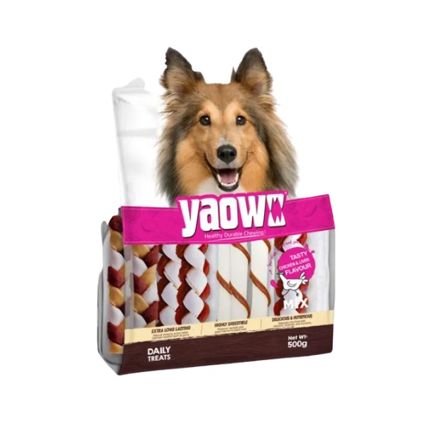 Yaow יאהו 500 גרם מארז עצמות לכלב (מיקס)