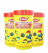Siso סיסו 1000 מ''ל מזון מגורען לדגים טרופיים