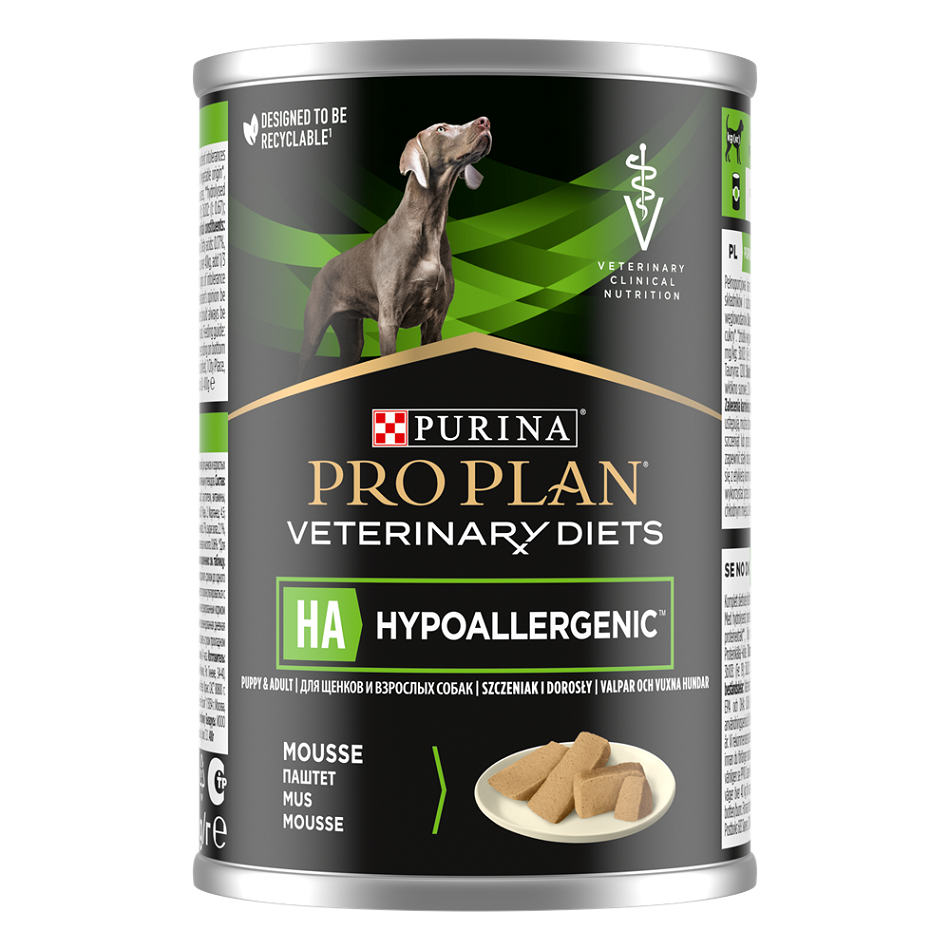 ProPlan HA פרופלאן אייץ` איי 400 גרם מזון רטוב לכלבים בוגרים הסובלים ...