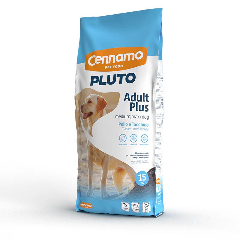 Pluto Plus פלוטו פלוס לכלבים בוגרים בטעם עוף